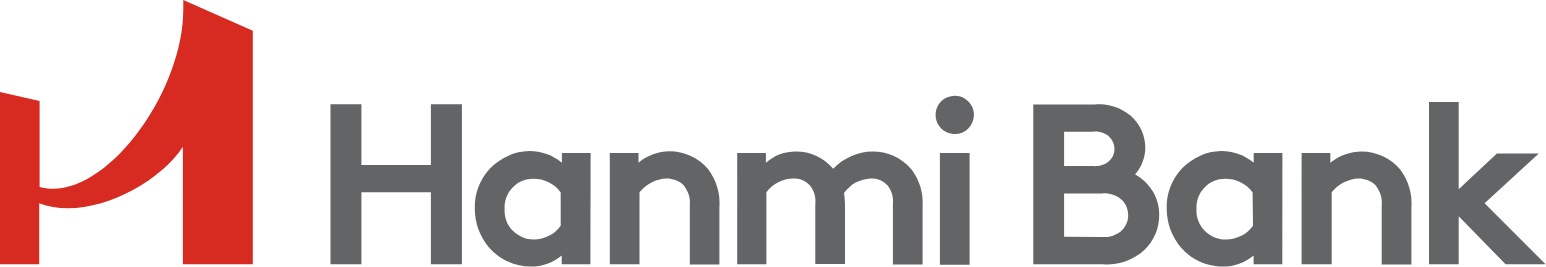 Hanmi Financial logo in transparent PNG format