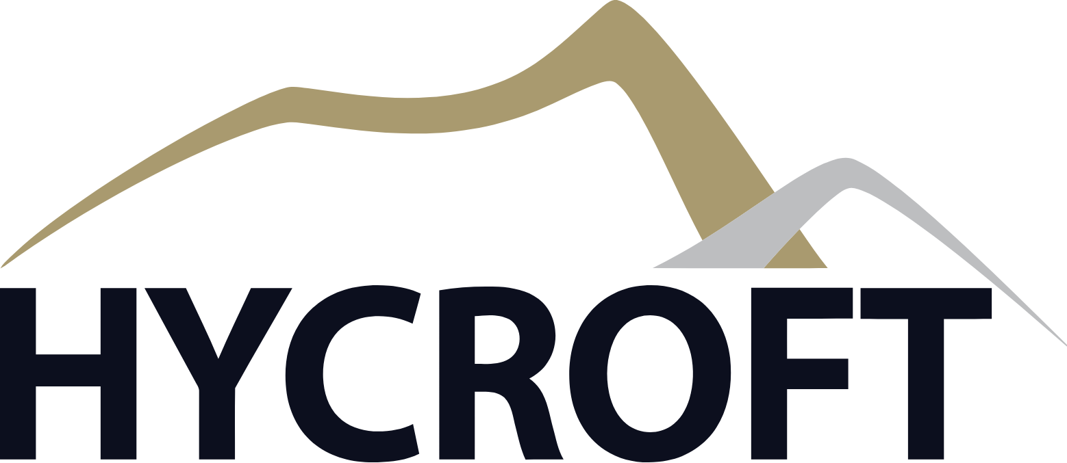 Hycroft Mining logo in transparent PNG and vectorized SVG formats