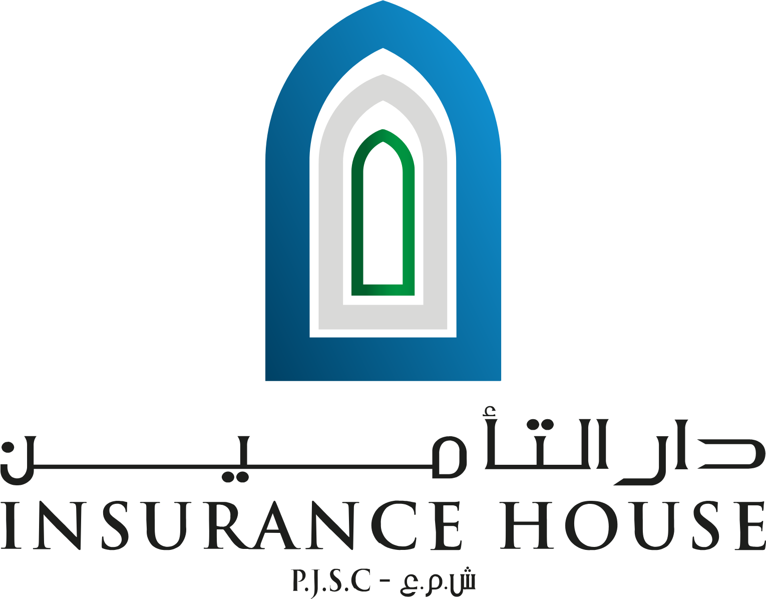 Insurance House logo in transparent PNG and vectorized SVG formats