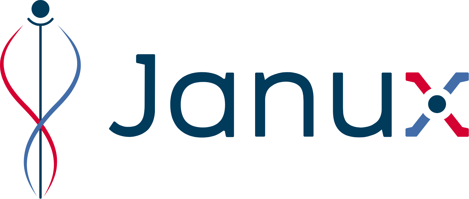 Janux Therapeutics logo in transparent PNG and vectorized SVG formats