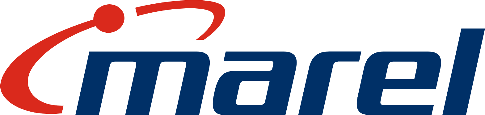 Marel logo in transparent PNG format