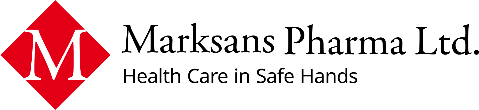 Marksans Pharma logo in transparent PNG format