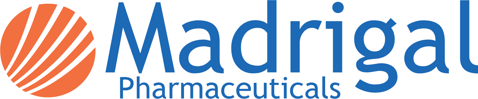 Madrigal Pharmaceuticals logo in transparent PNG and vectorized SVG formats