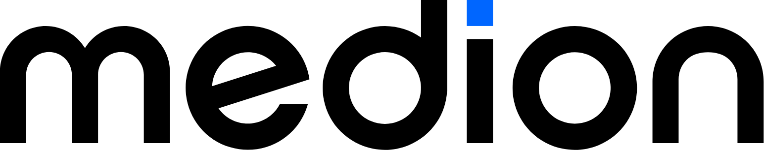Medion AG logo in transparent PNG and vectorized SVG formats
