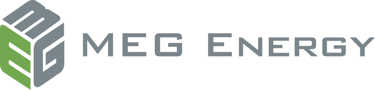 MEG Energy logo in transparent PNG and vectorized SVG formats