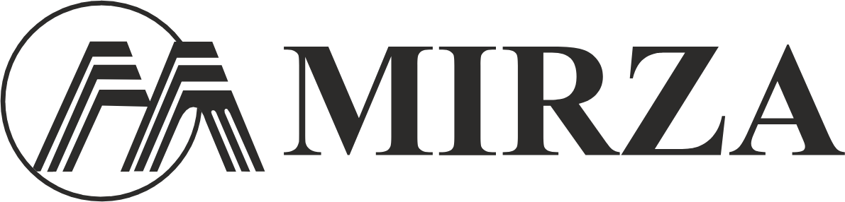 Mirza International logo in transparent PNG format