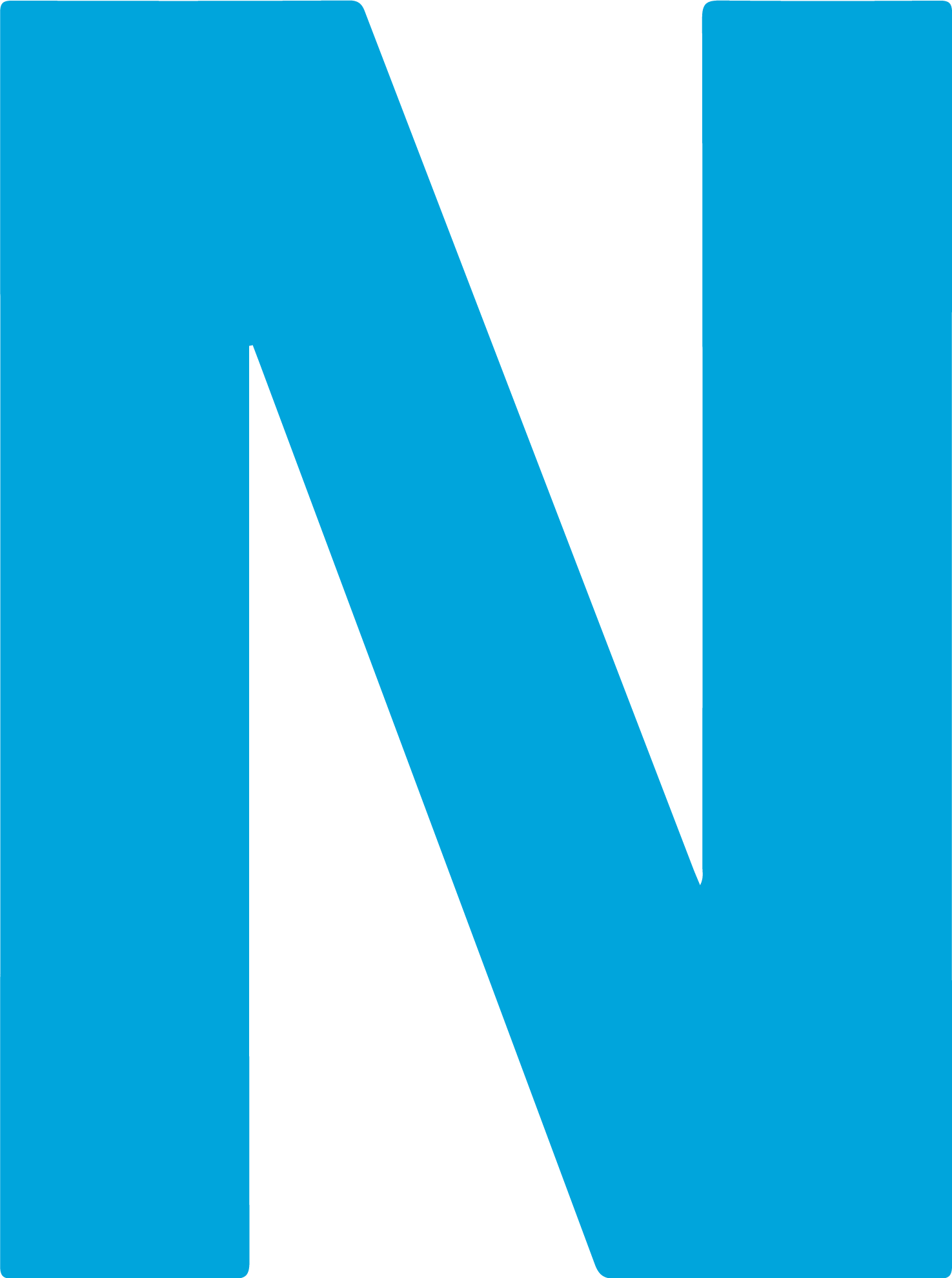 Model N logo in transparent PNG format