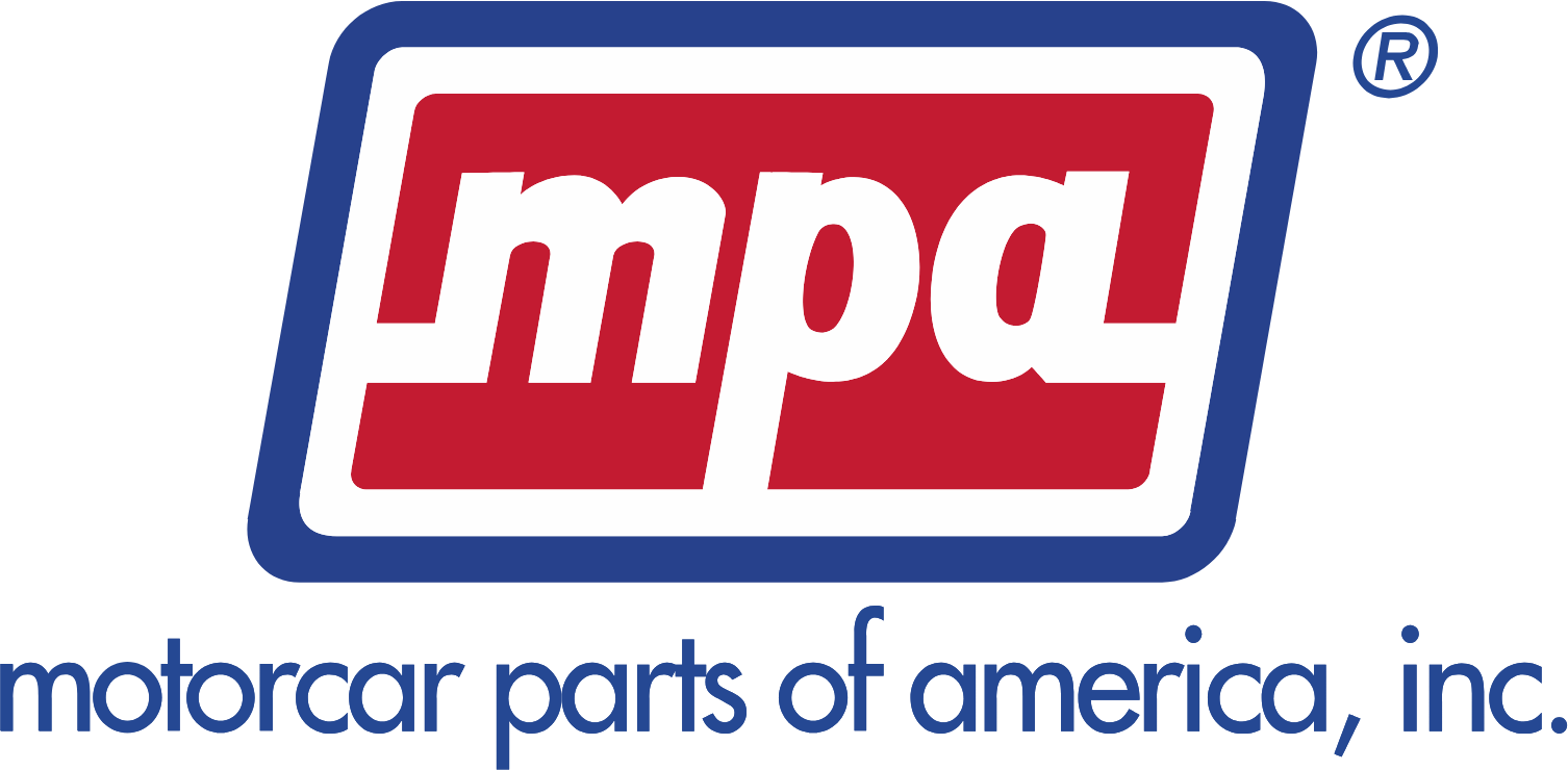 Motorcar Parts of America logo in transparent PNG format