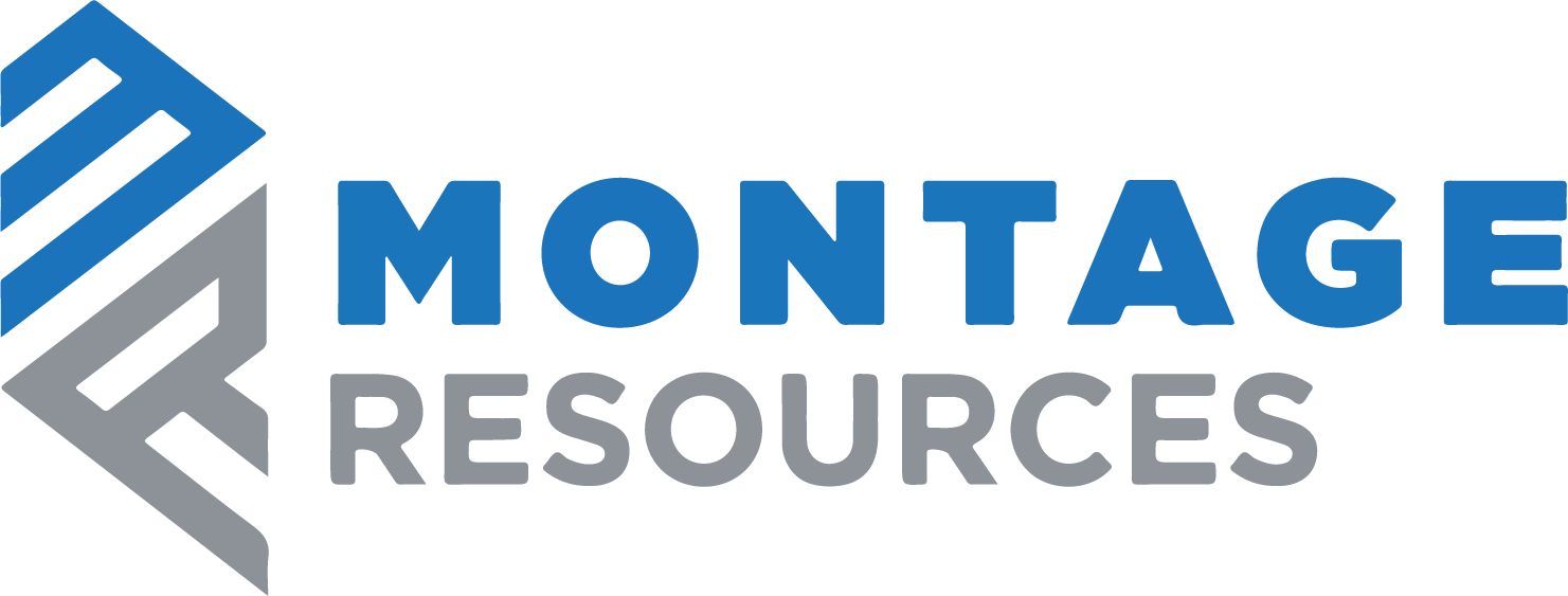 Montage Resources Logo im PNG-Format mit transparentem Hintergrund