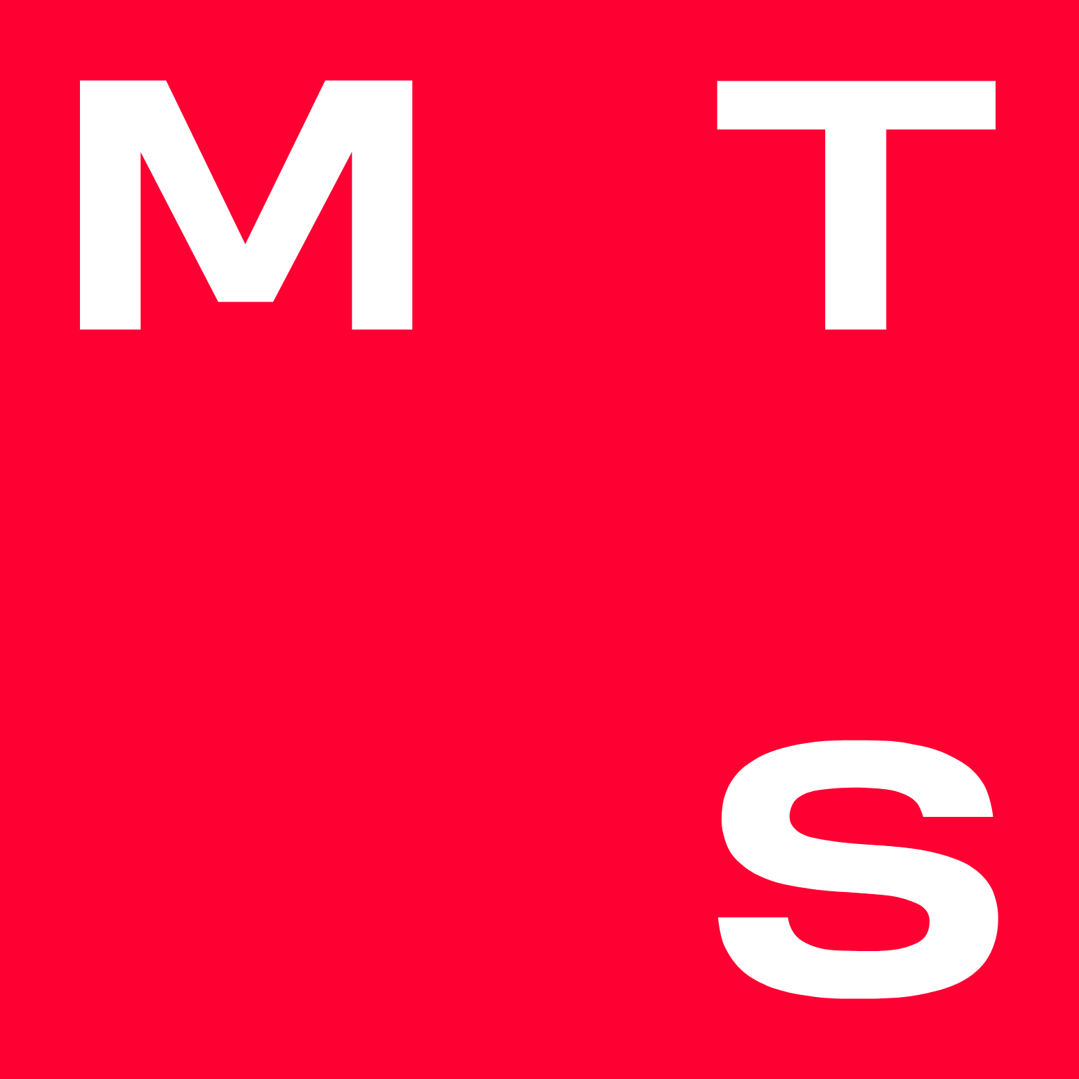 Mobile TeleSystems logo in transparent PNG format