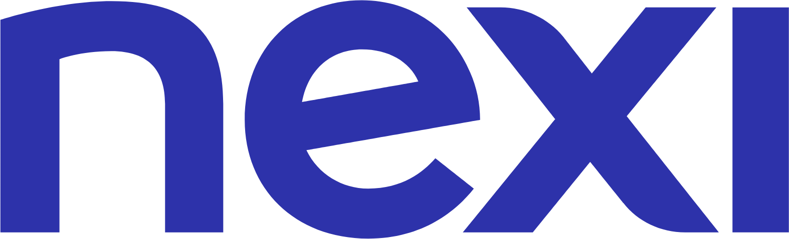 Nexi logo in transparent PNG format