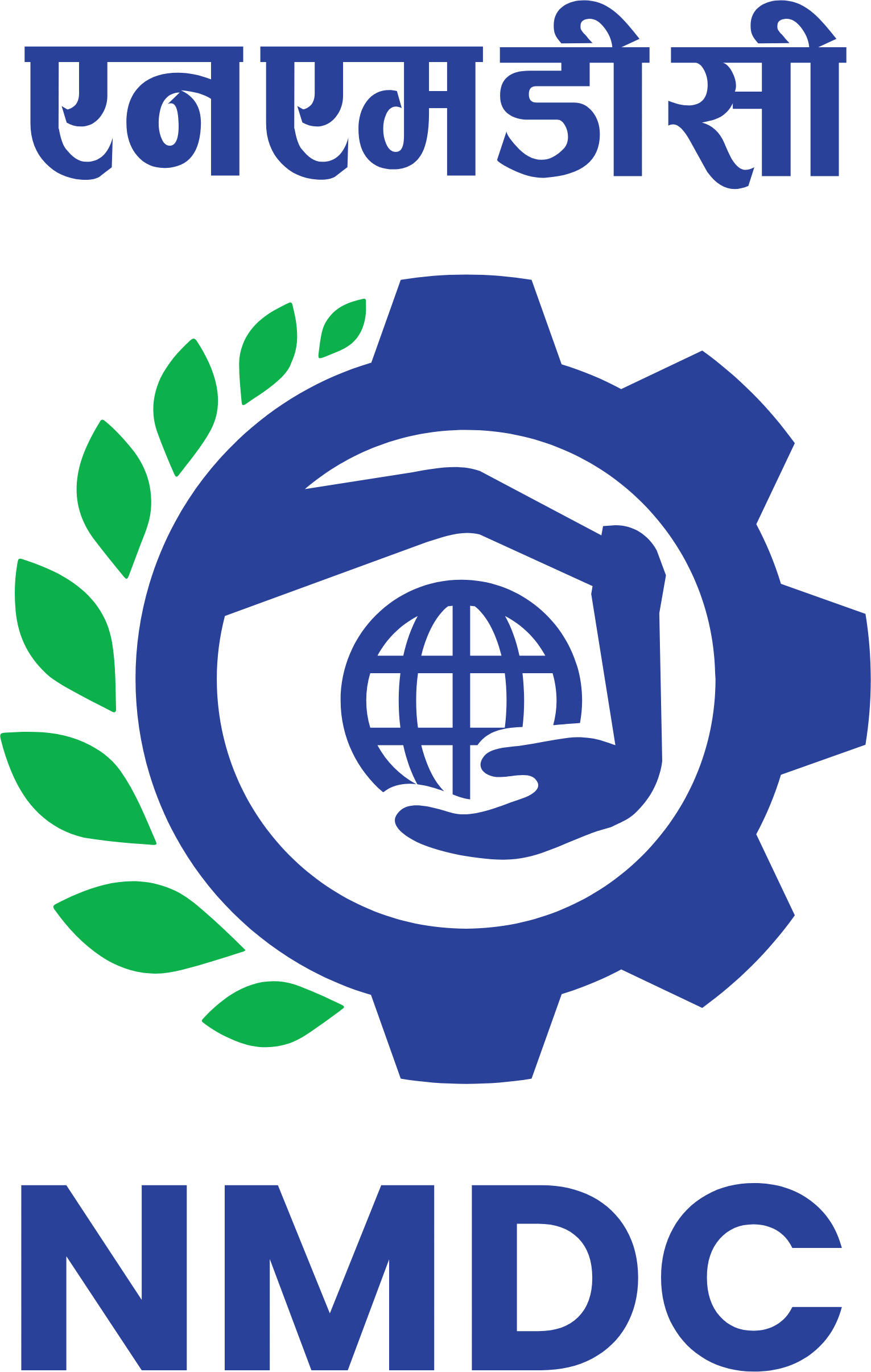 National Mineral Development Corporation logo in transparent PNG format