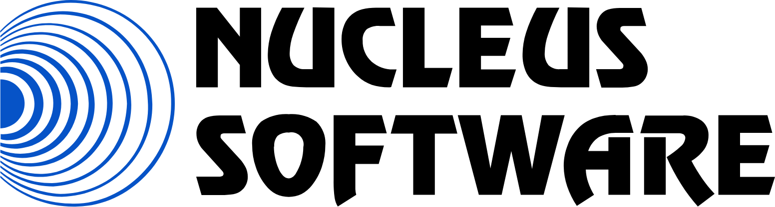 Nucleus Software Exports logo in transparent PNG format