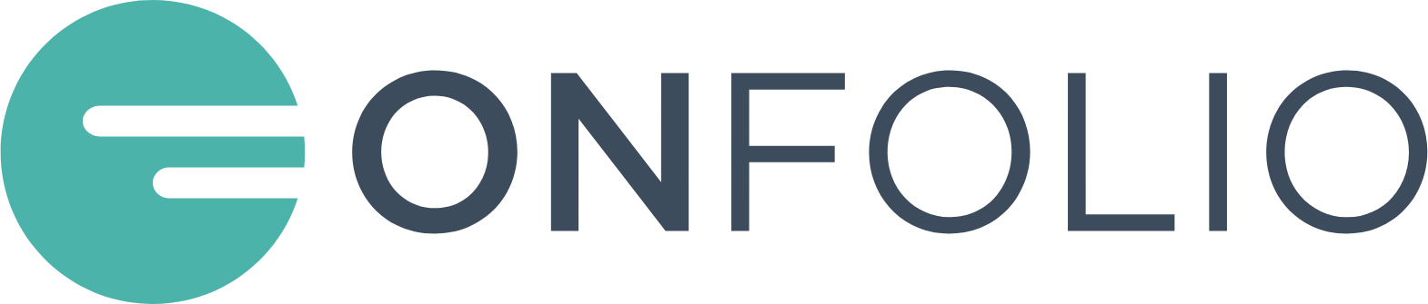 Onfolio Holdings logo in transparent PNG and vectorized SVG formats