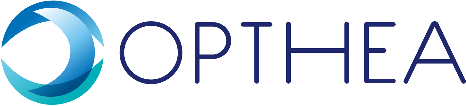 Opthea logo in transparent PNG and vectorized SVG formats
