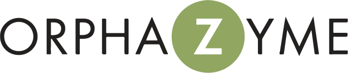Orphazyme logo in transparent PNG format