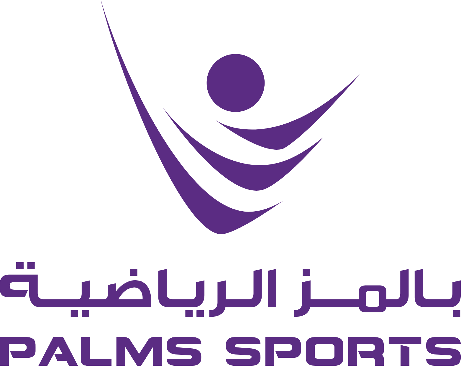 Palms Sports logo in transparent PNG and vectorized SVG formats