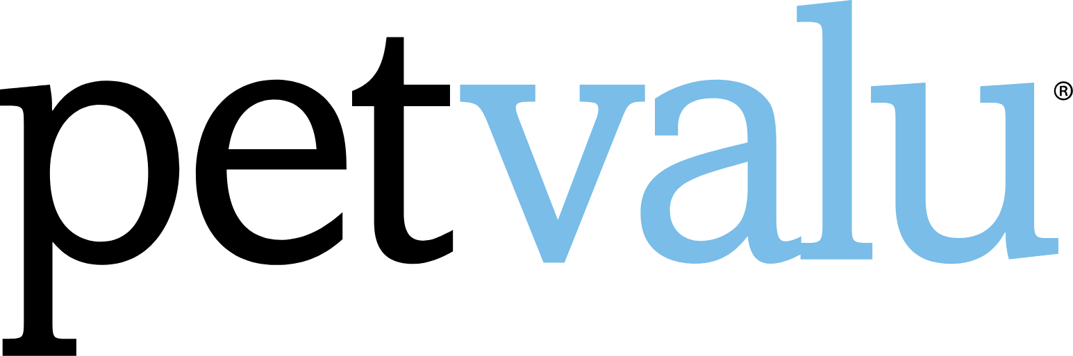 Pet Valu logo in transparent PNG and vectorized SVG formats