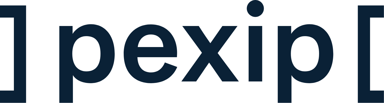 Pexip logo in transparent PNG format