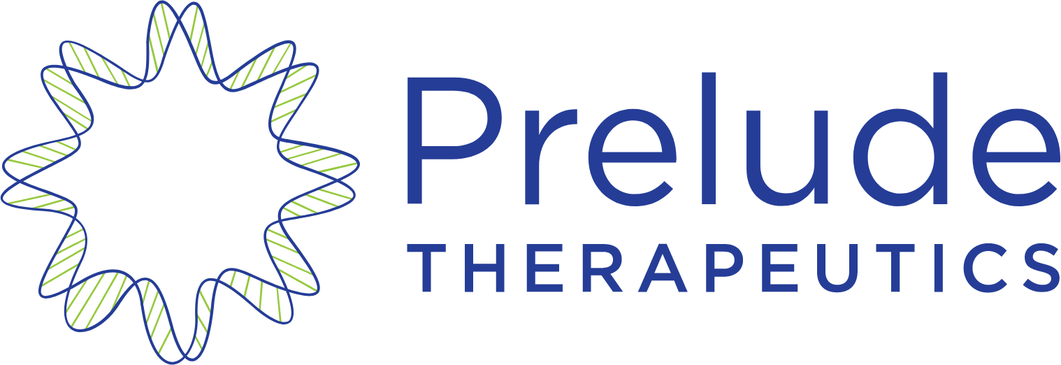 Prelude Therapeutics logo in transparent PNG and vectorized SVG formats