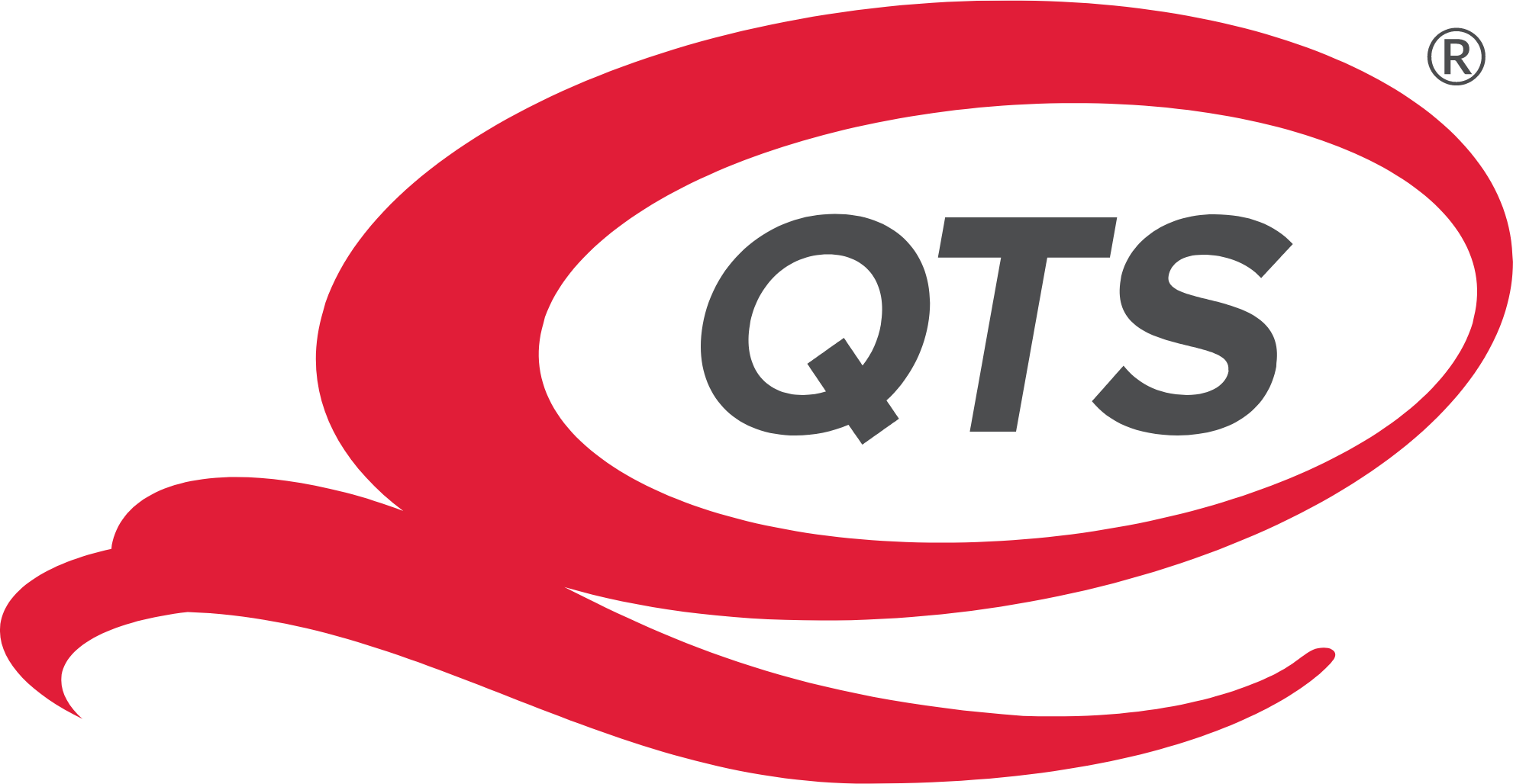 QTS Data Centers logo in transparent PNG format