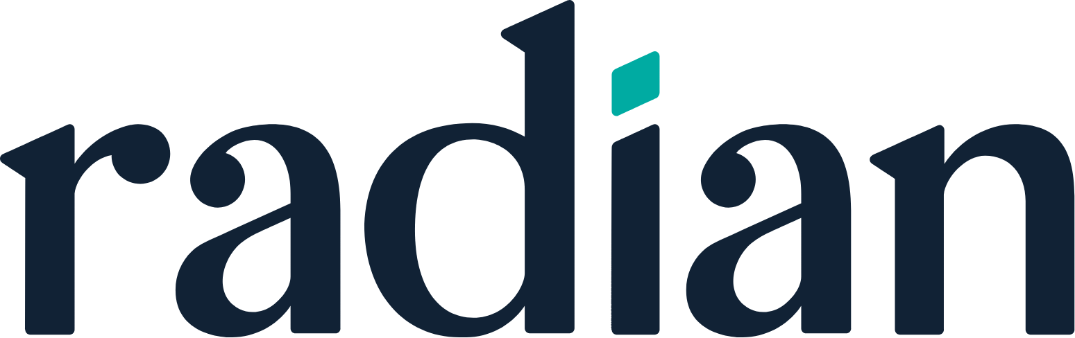 Radian Group logo in transparent PNG and vectorized SVG formats