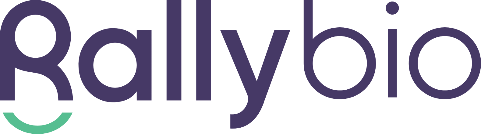 Rallybio logo in transparent PNG and vectorized SVG formats