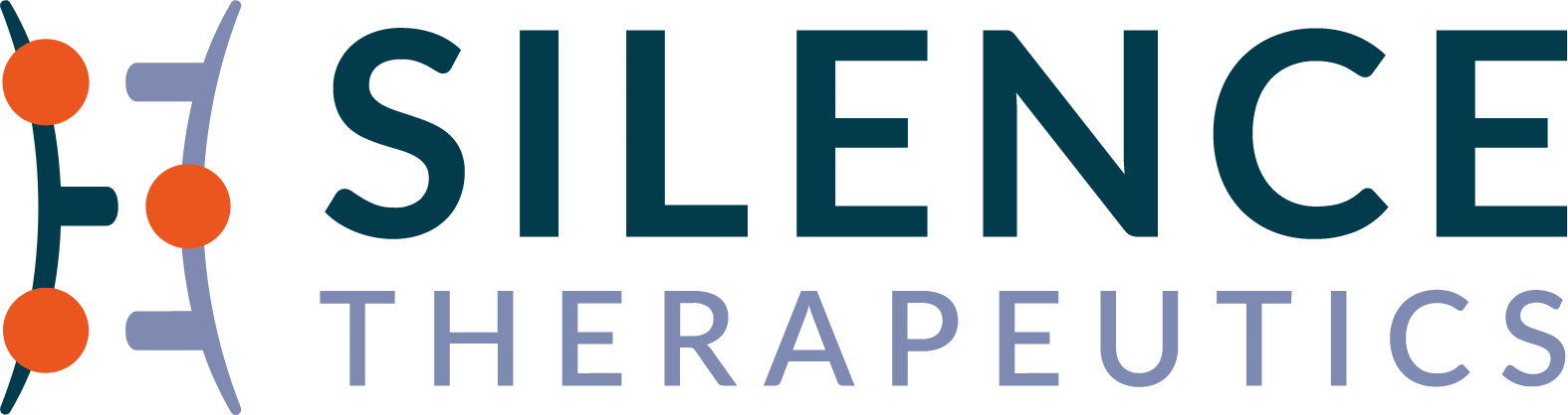 Silence Therapeutics logo in transparent PNG and vectorized SVG formats