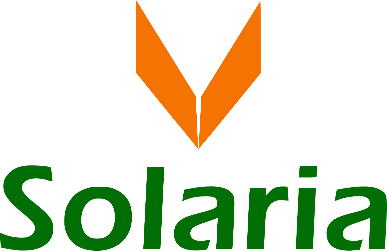 Solaria Energía logo in transparent PNG format