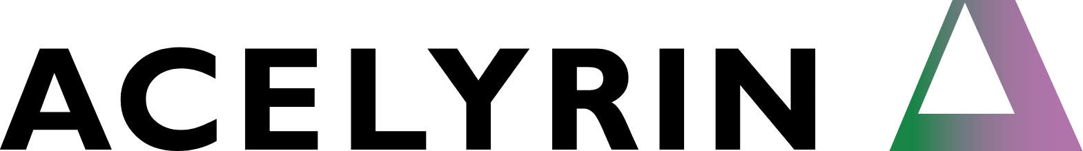 ACELYRIN logo in transparent PNG and vectorized SVG formats