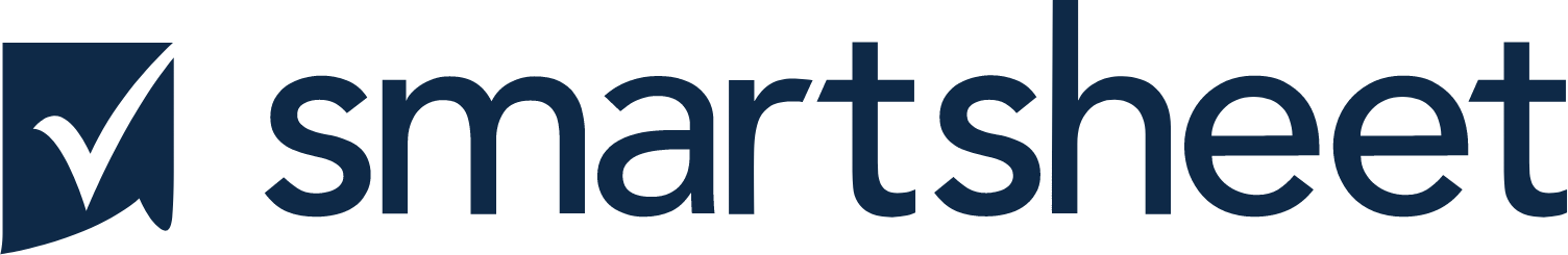 Smartsheet logo in transparent PNG and vectorized SVG formats