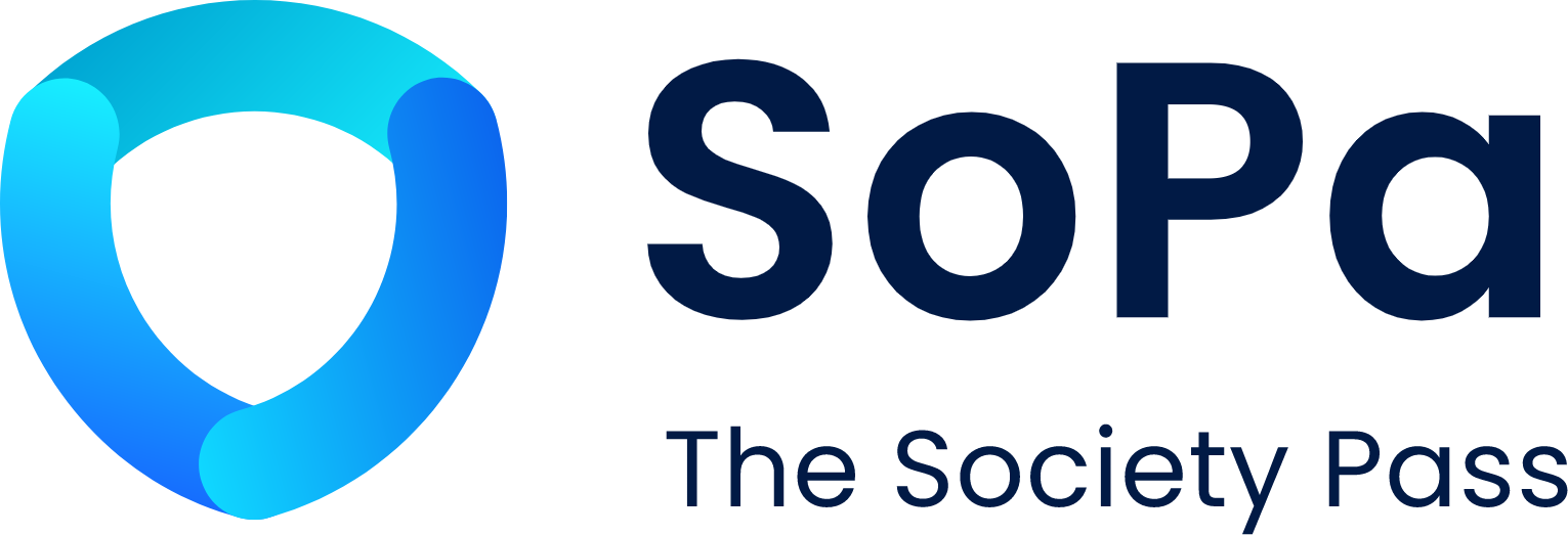 Society Pass logo in transparent PNG and vectorized SVG formats