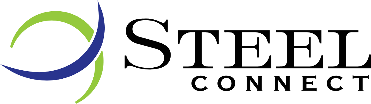 Steel Connect logo in transparent PNG format