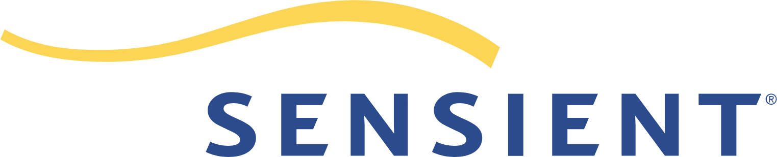 Sensient Technologies logo in transparent PNG format