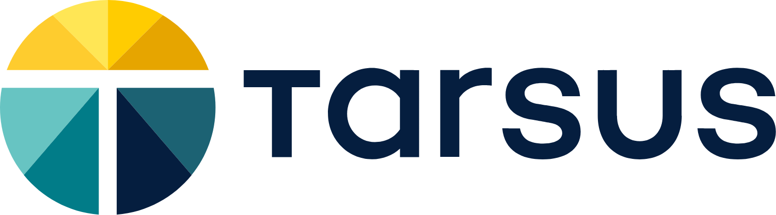 Tarsus Pharmaceuticals logo in transparent PNG and vectorized SVG formats