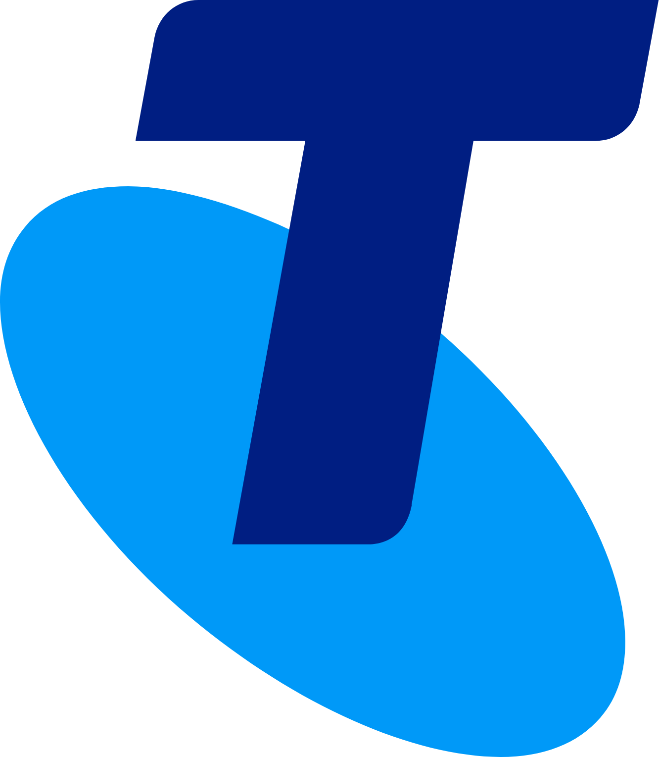 Telstra Logo im PNG-Format mit transparentem Hintergrund
