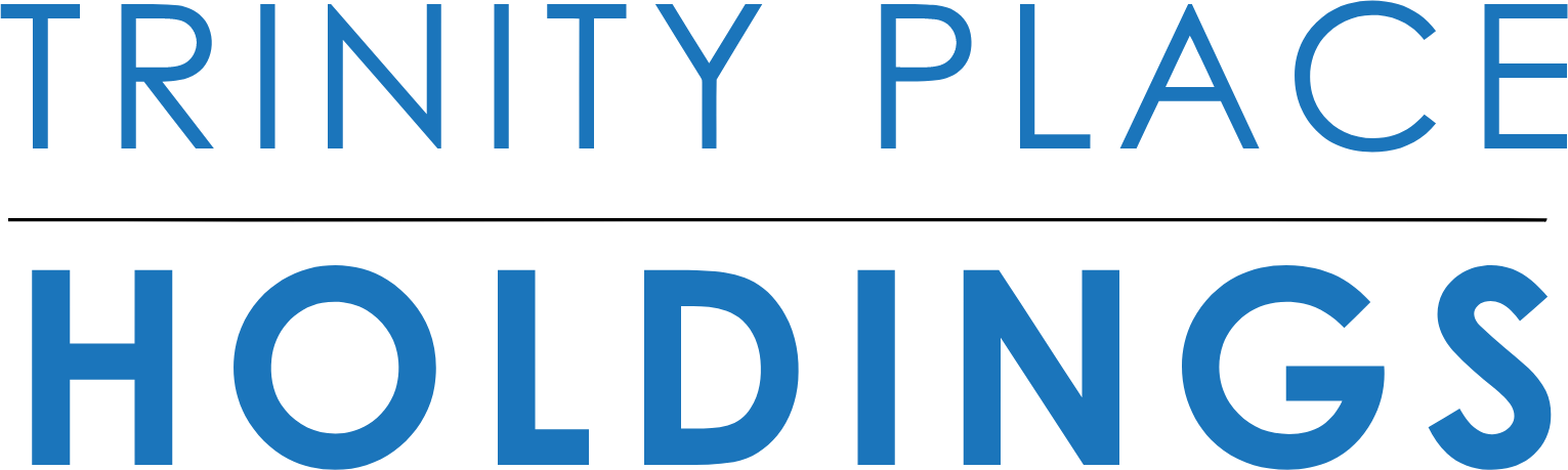 Trinity Place Holdings logo in transparent PNG and vectorized SVG formats