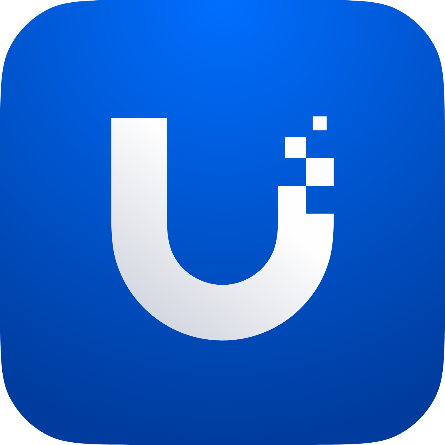 Ubiquiti logo in transparent PNG format
