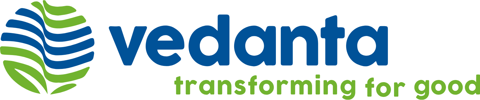 Vedanta logo in transparent PNG and vectorized SVG formats