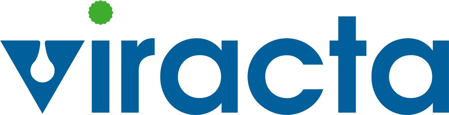 Viracta Therapeutics logo in transparent PNG and vectorized SVG formats