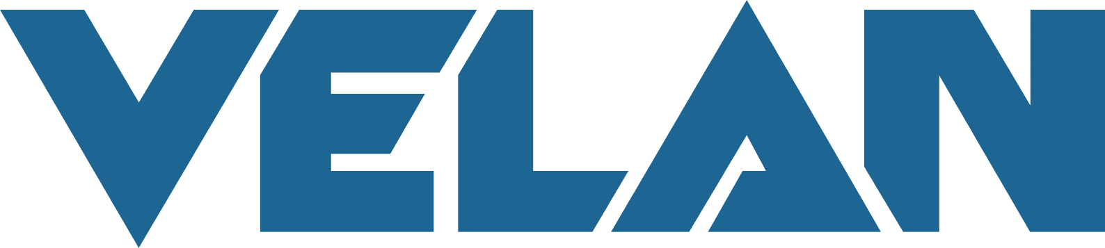 Velan logo in transparent PNG and vectorized SVG formats