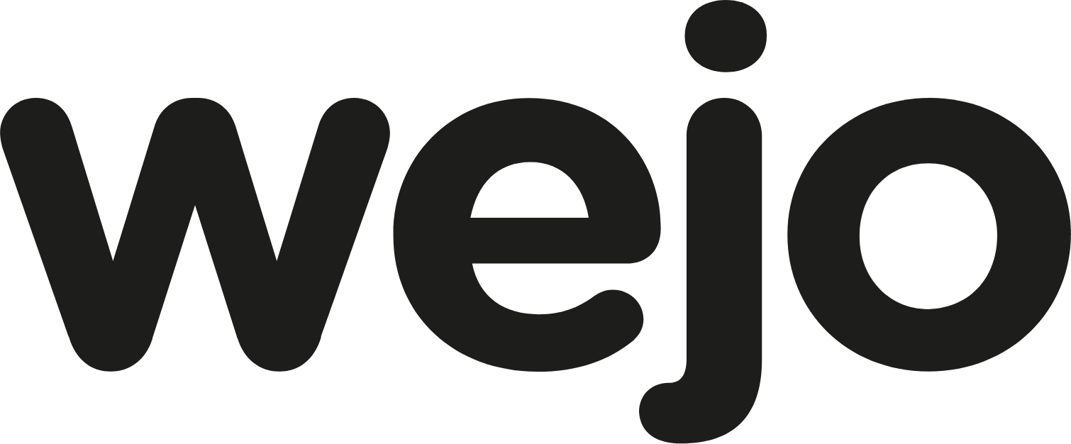 Wejo Group logo in transparent PNG and vectorized SVG formats