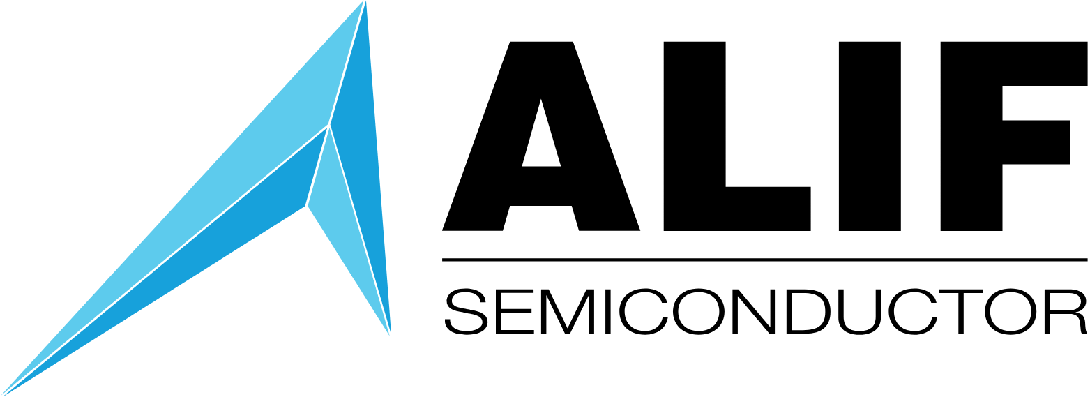 Alif Semiconductor logo in transparent PNG and vectorized SVG formats