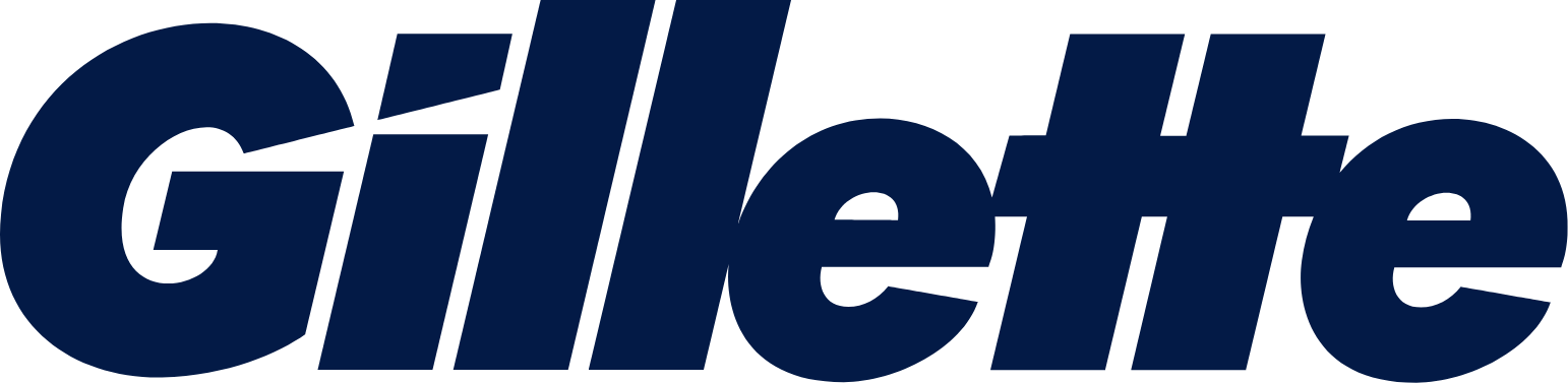 Logo de Gillette aux formats PNG transparent et SVG vectorisé