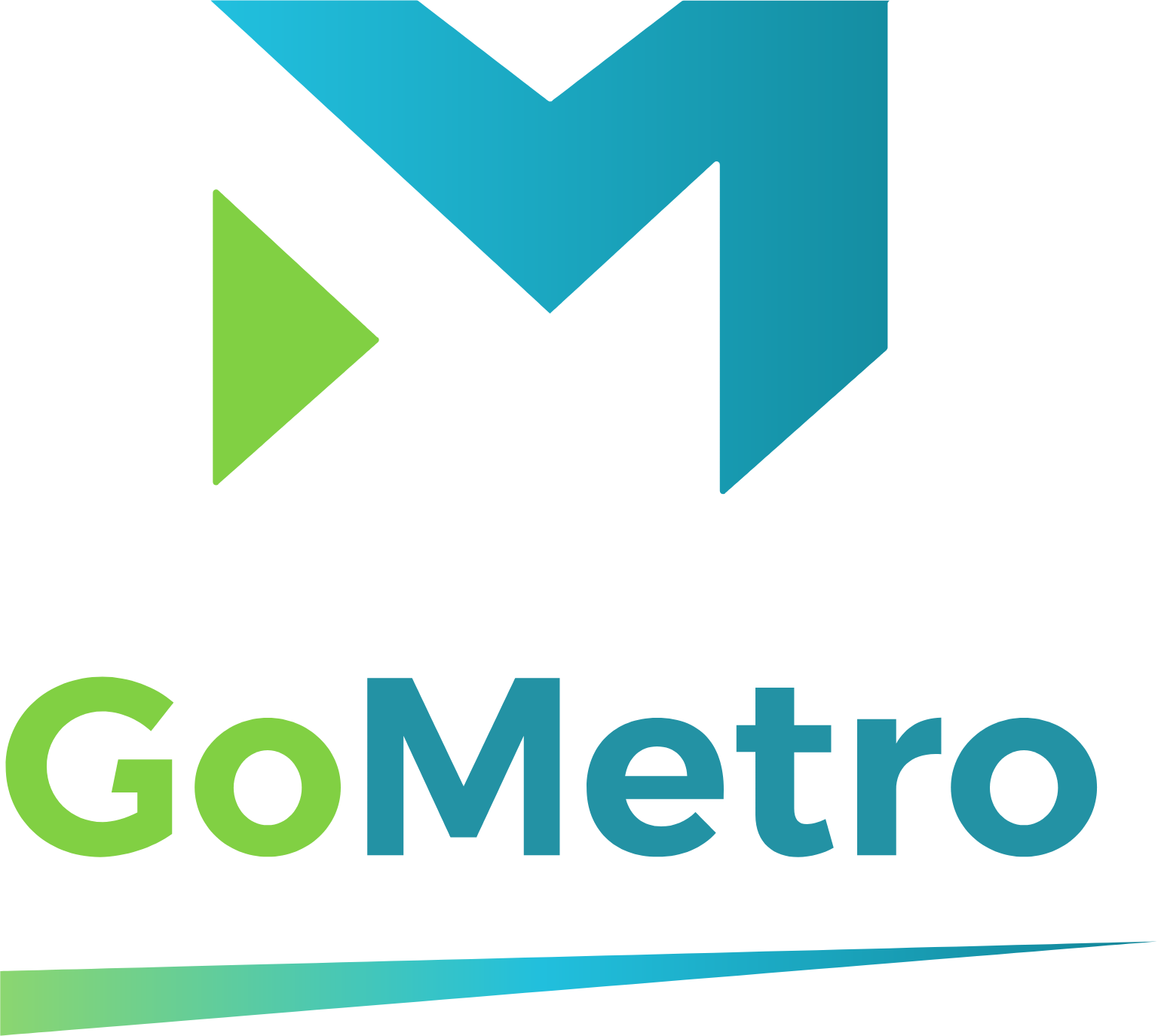 GoMetro Logo im transparenten PNG- und vektorisierten SVG-Format