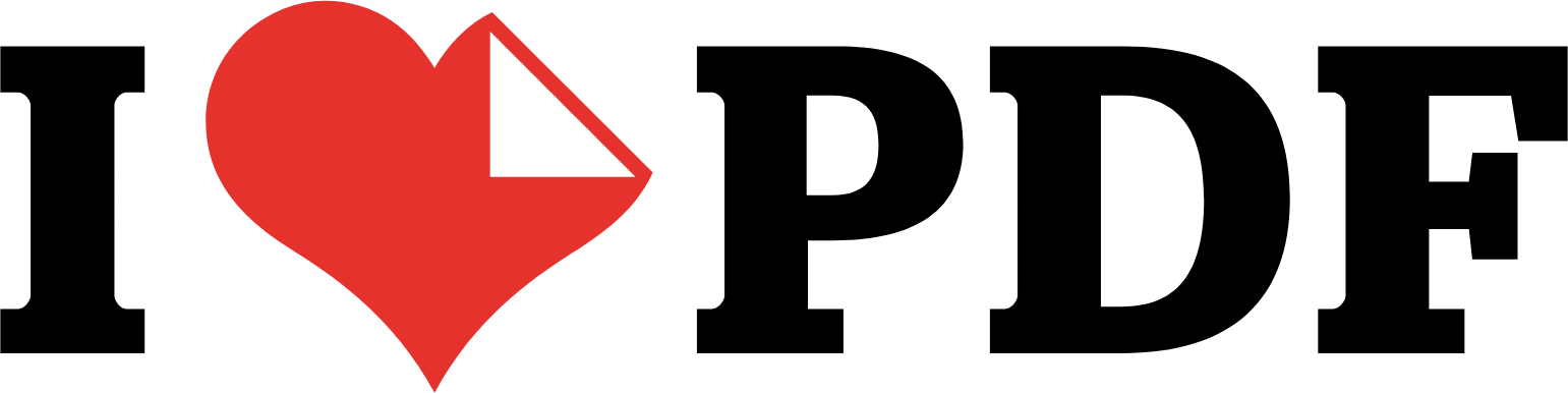 iLovePDF logo in transparent PNG and vectorized SVG formats