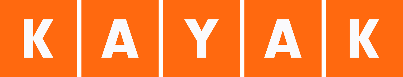 Kayak logo in transparent PNG and vectorized SVG formats