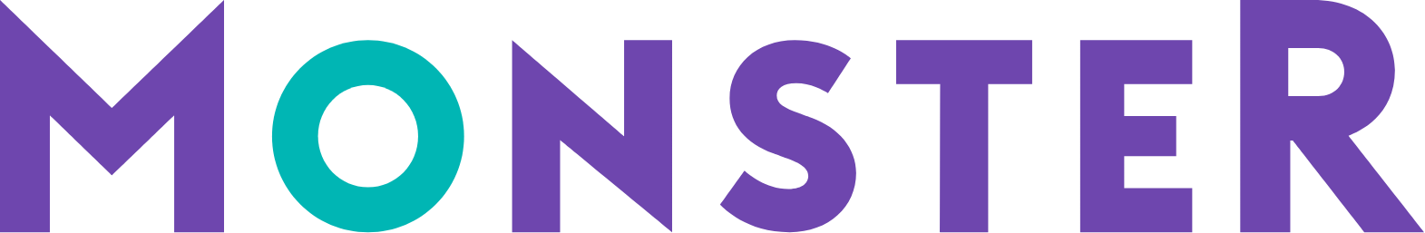 Monster.com logo in transparent PNG and vectorized SVG formats