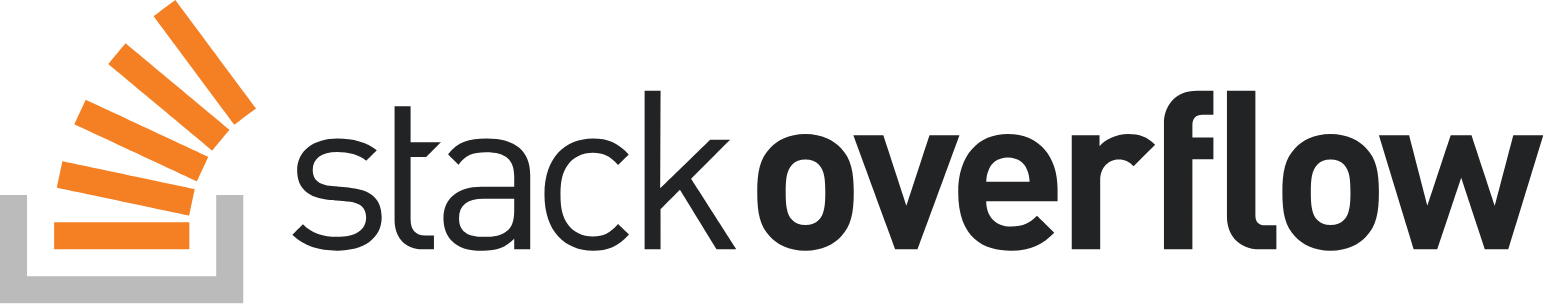 Stack Overflow logo in transparent PNG and vectorized SVG formats