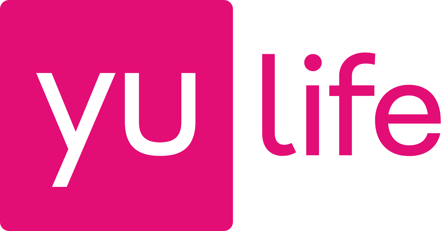 YuLife logo in transparent PNG and vectorized SVG formats